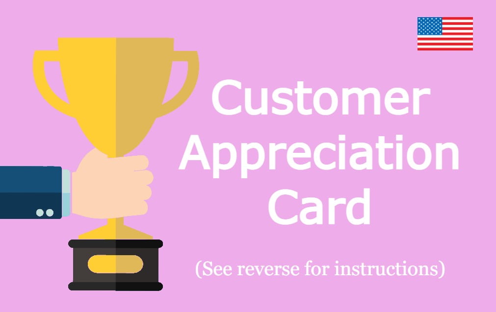 Customer Appreciation Cards - Fickle Father