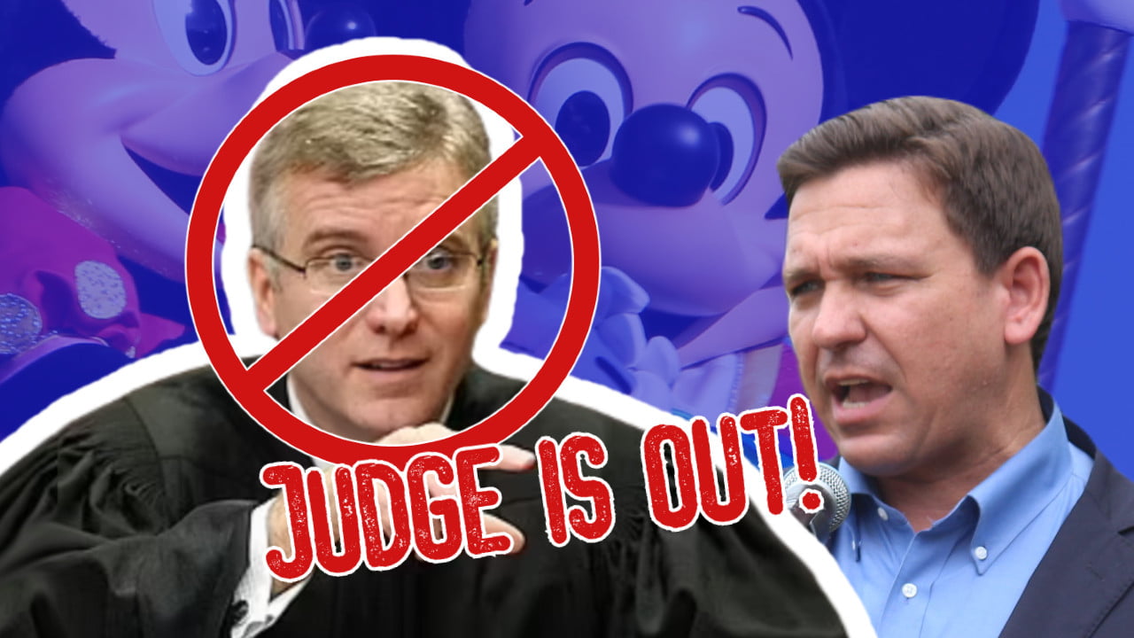 DeSantis Gets a New Judge in Disney Case - Fickle Father